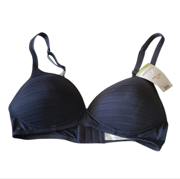 Warner's | Intimates & Sleepwear | Warners Wirefree Lift Bra Steel Grey ...